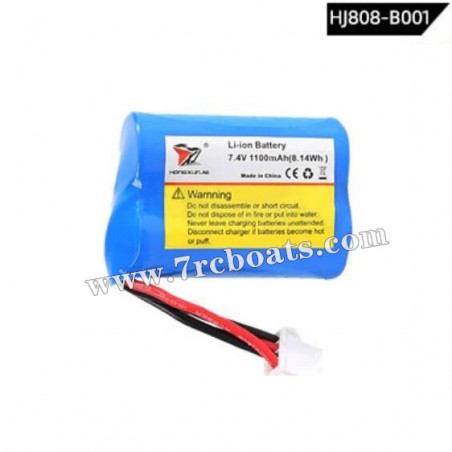 HJ808 RC Boat Parts Battery 7.4V 1100mAh